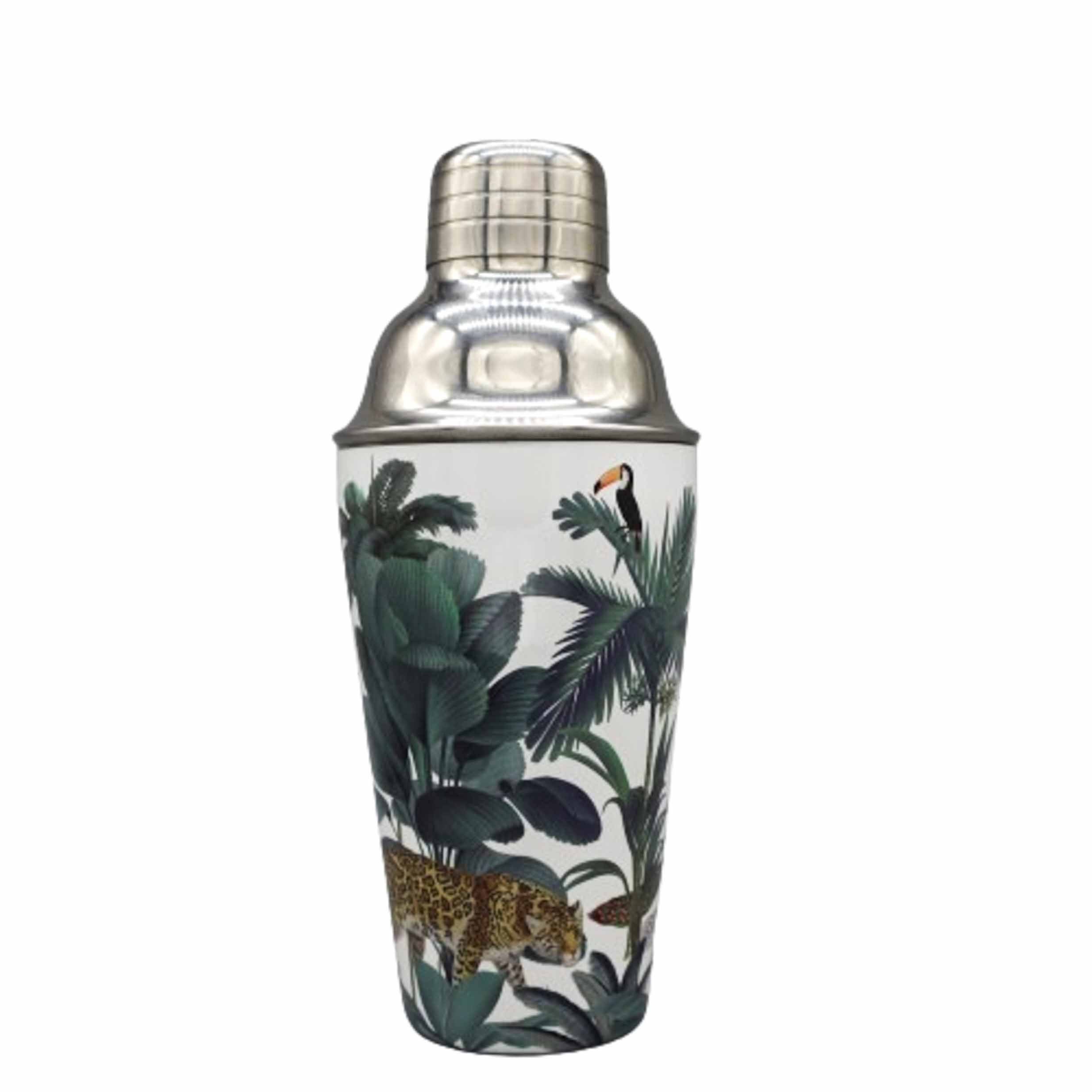 Darwin's Menagerie Cocktail Shaker Tropical Palm - Etsy