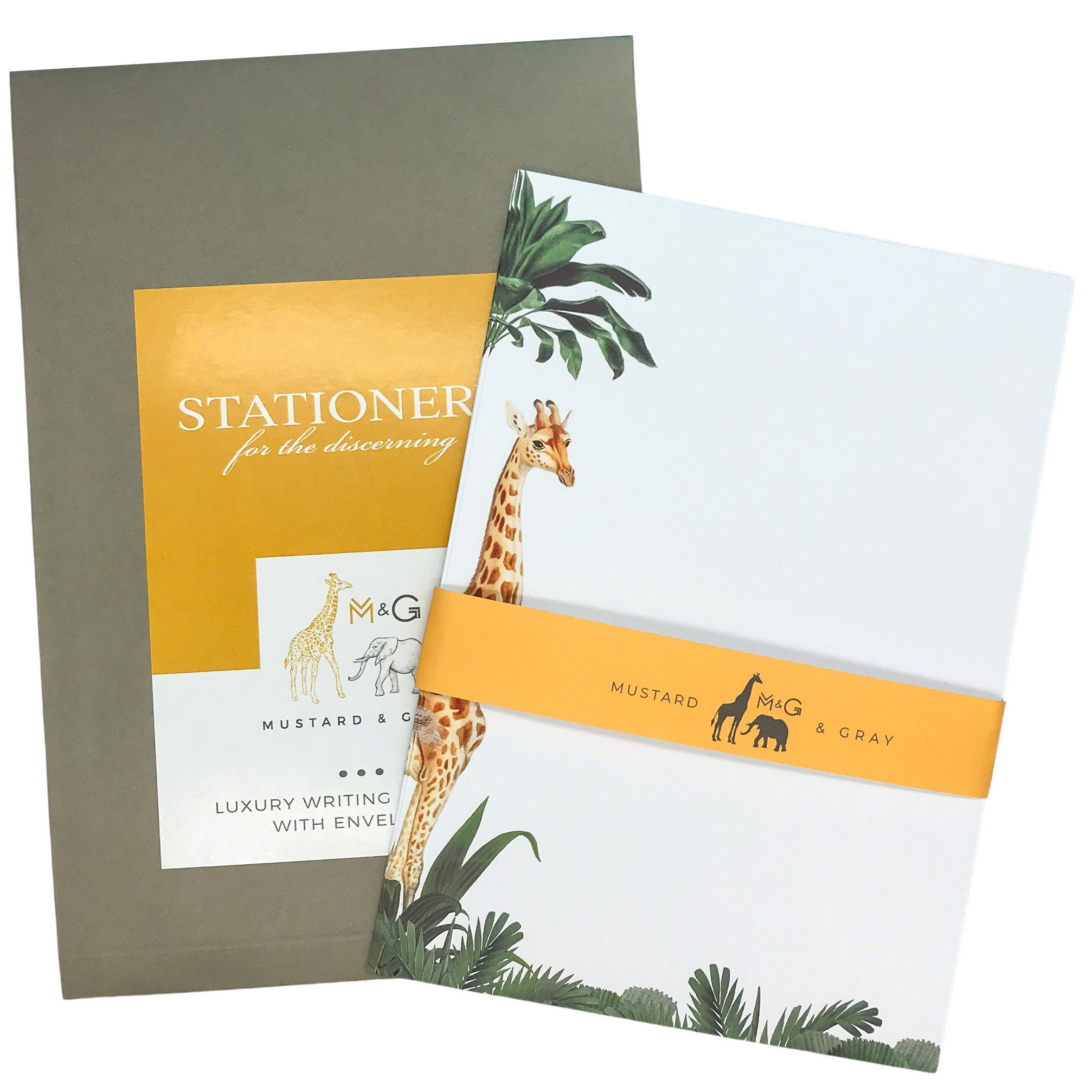 Giraffe Letter Writing Paper Set Giraffe Stationery | Etsy