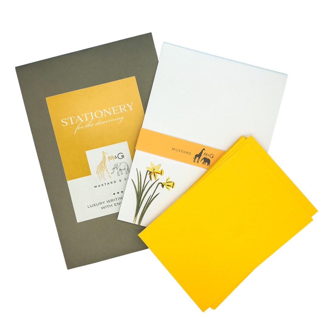 Daffodil Letter Writing Set Daffodil A5 Writing Paper - Etsy UK