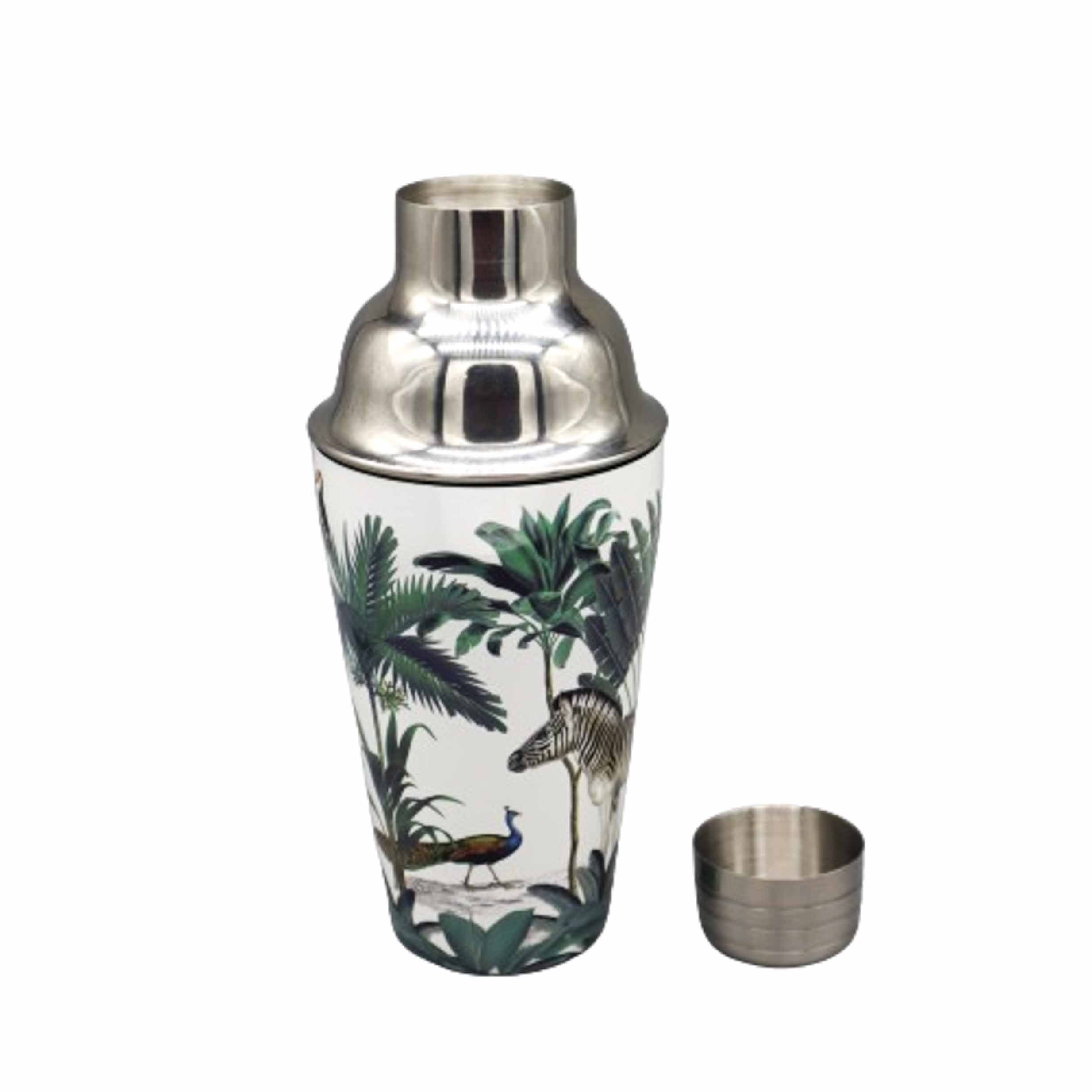 Darwin's Menagerie Cocktail Shaker Tropical Palm - Etsy