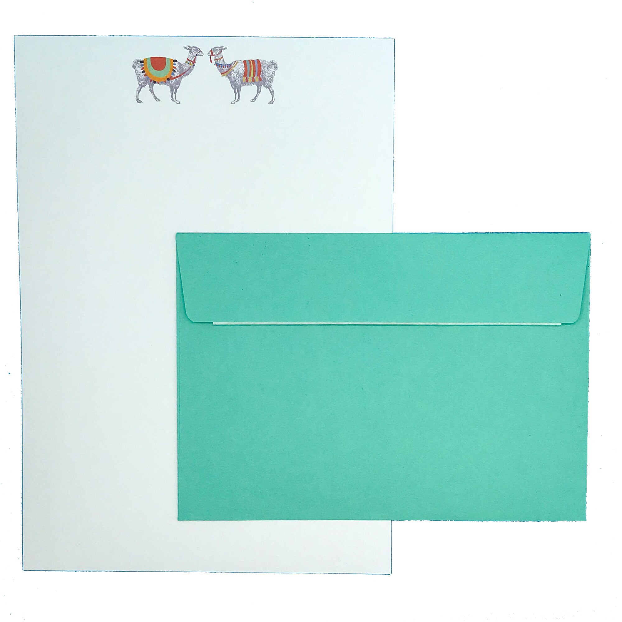 Dapper Alpaca Letter Writing Set Alpaca A5 Writing Paper | Etsy UK