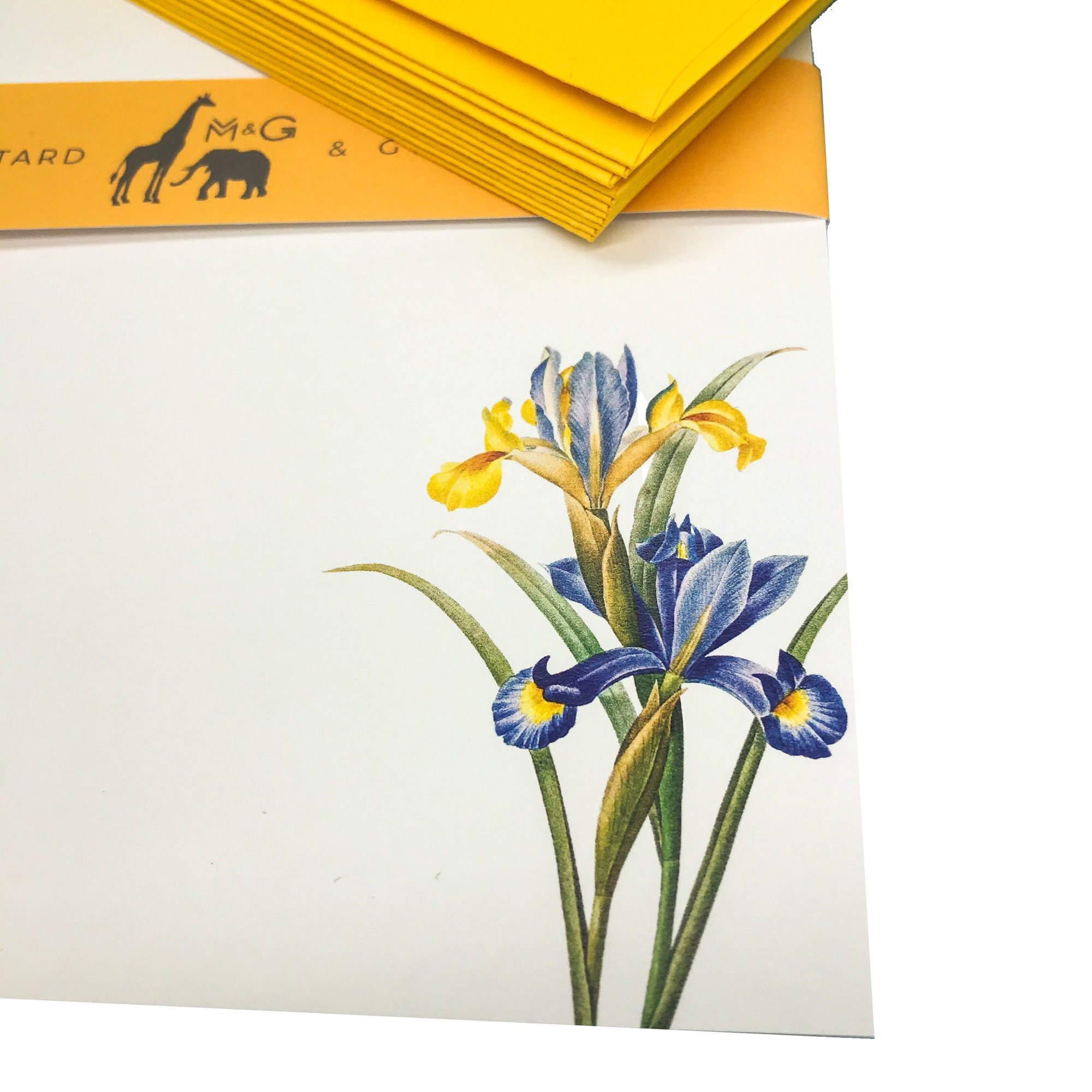 Iris Letter Writing Set Iris A5 Writing Paper Floral - Etsy UK