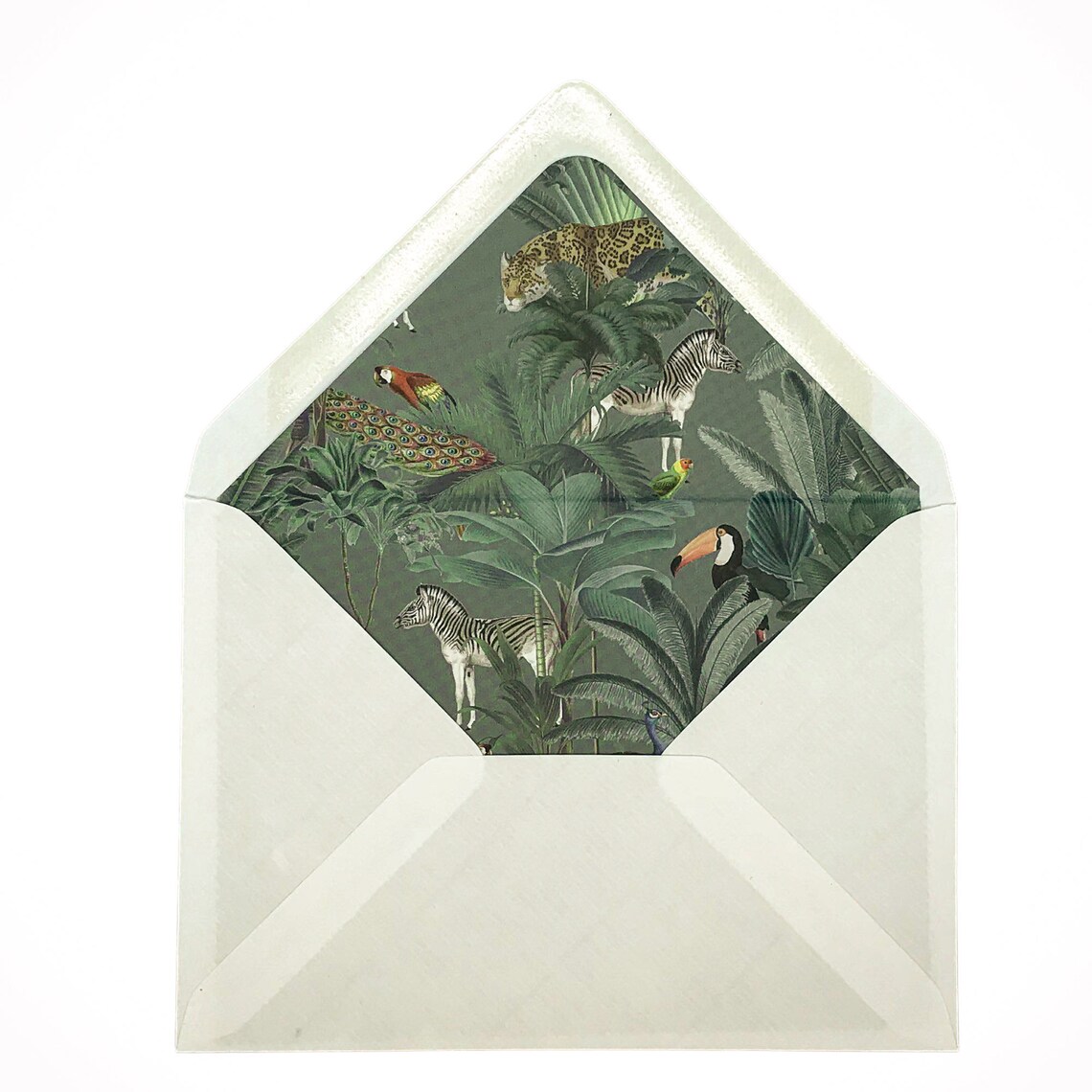 Placid Zebra and Hasty Elephant Note Card Set Letter Writing - Etsy UK