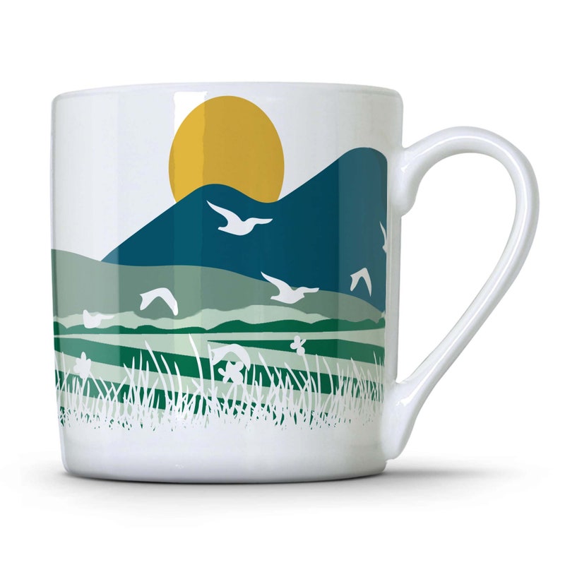 Mugs Countryside Design - Etsy UK