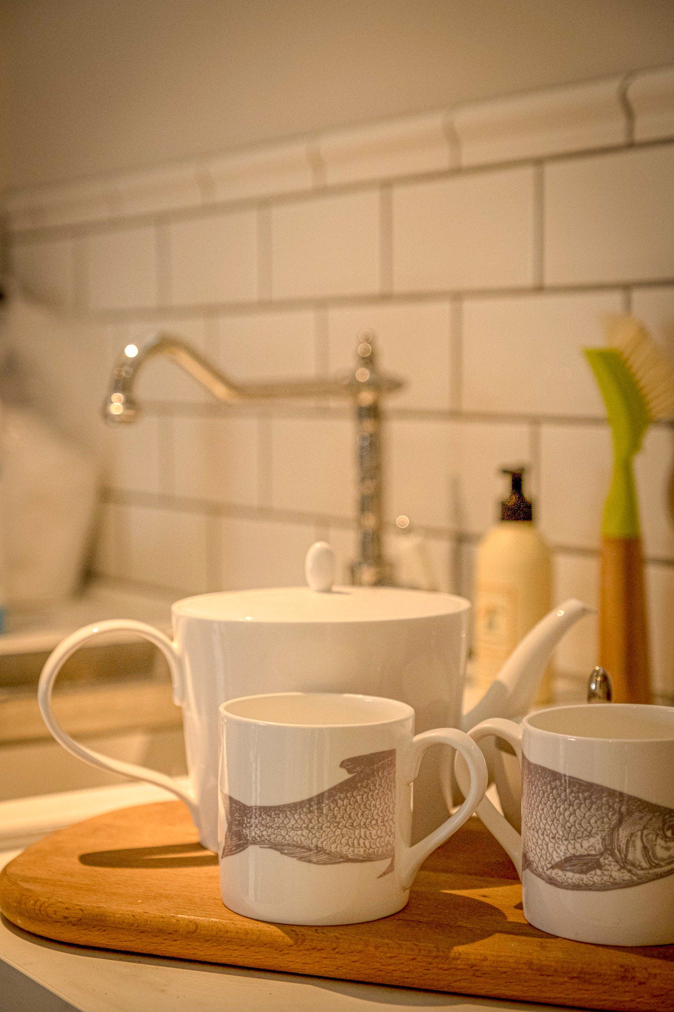 Ticklerton Tench Mug | Bone China Fish Mugs | Hand-printed Mug | From ...