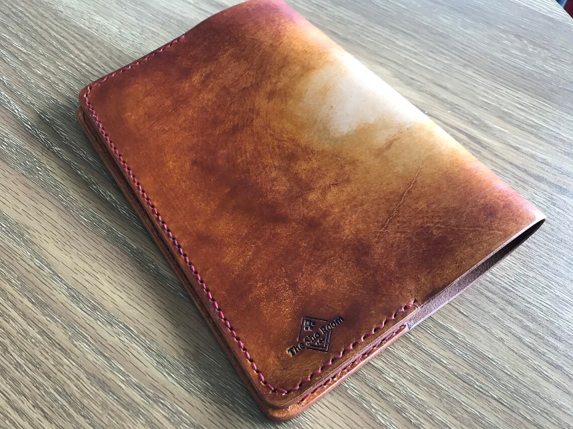 Custom Made Book Cover, Tooled Leather Journal, Personalised Diary Case ...