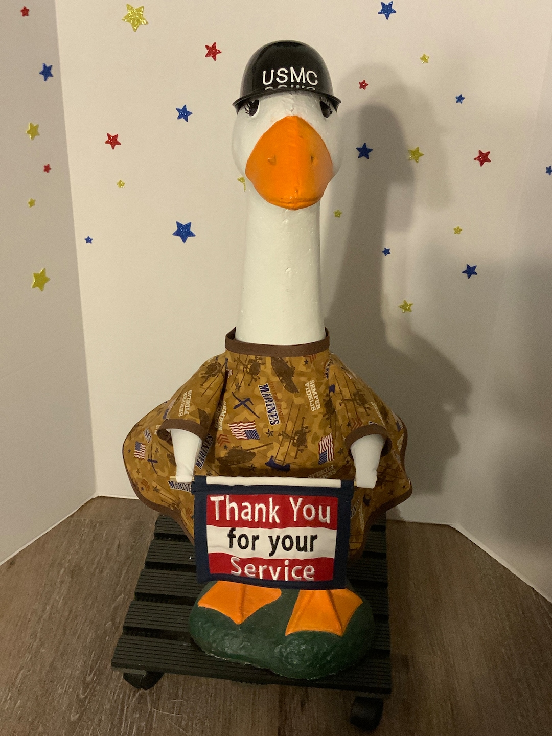 Memorial and Veterans Day - “thank You for Your Service” Goose Clothes ...