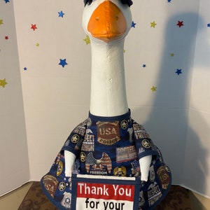 Memorial and Veterans Day - “thank You for Your Service” Goose Clothes ...