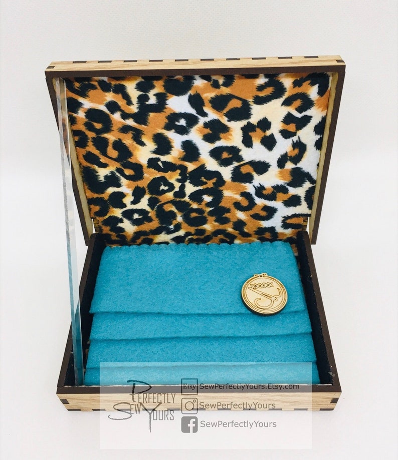 Custom Made Wooden Needle Case Sewing Needle Box With Needle - Etsy