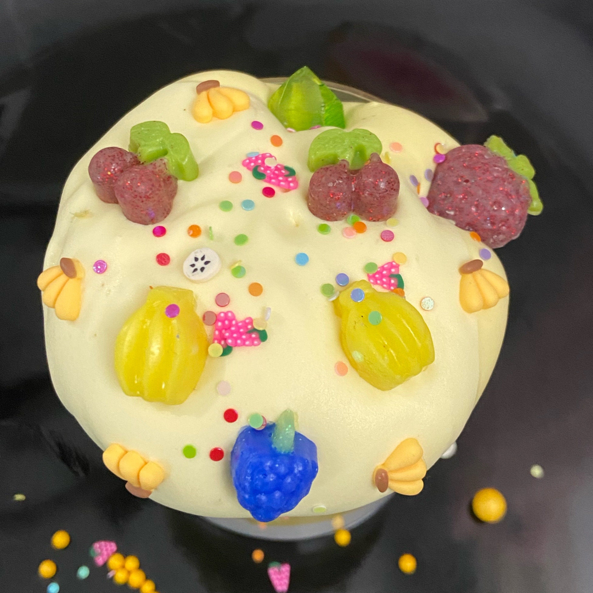 Banana Cherry Berry DIY Slime Kit/scented Slime/thick Slime/buttery ...