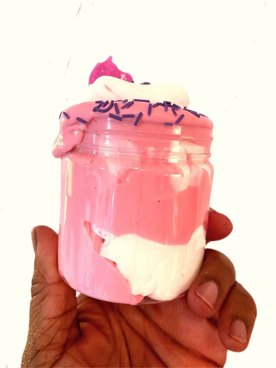 Pink Farfait Slimethick Slimefluffy Slimeclay Slimescented Slimesensory Slimebirthday T