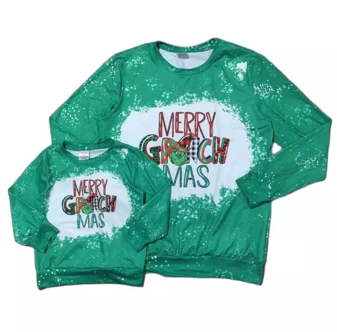 Grinch Christmas Shirts Mommy and Me Shirts Matching Shirts - Etsy