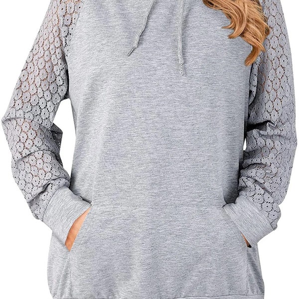 Lace Hoodie - Etsy