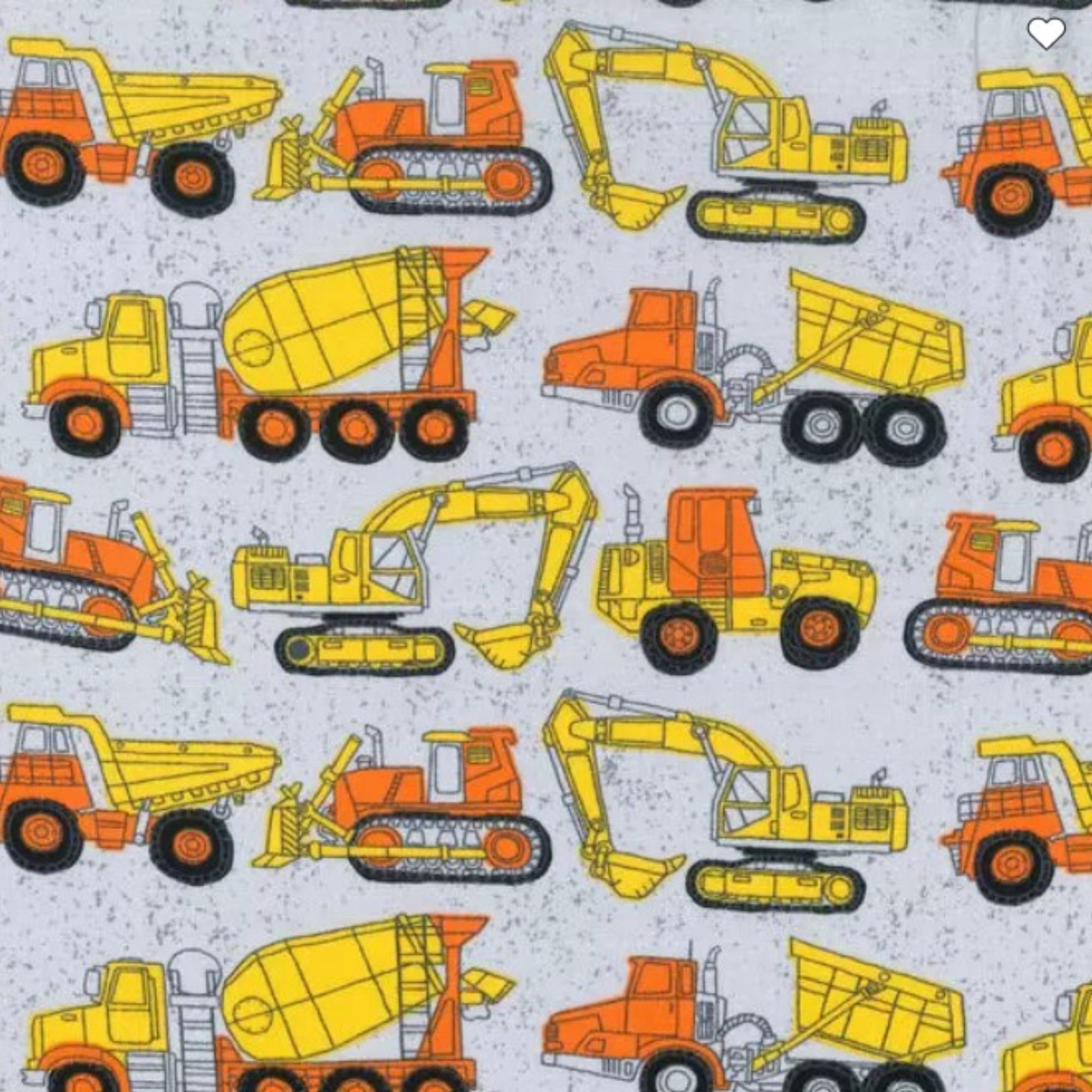 Construction Fabric | Etsy
