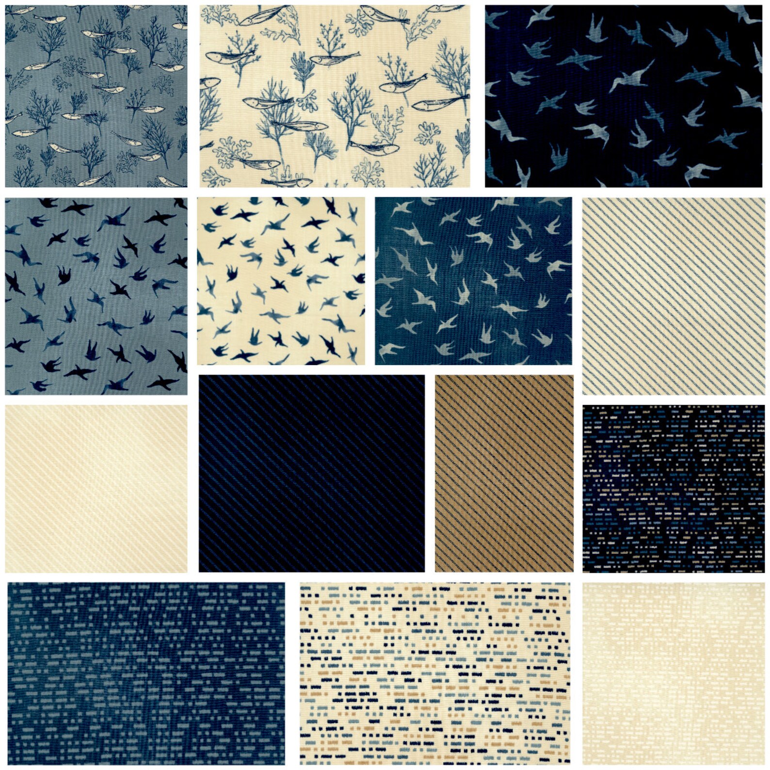 To the Sea Charm Pack Fabric Bundle by Moda Nautical Fabric - Etsy