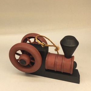 Hit and Miss Steam Engine Christmas Ornament - Etsy
