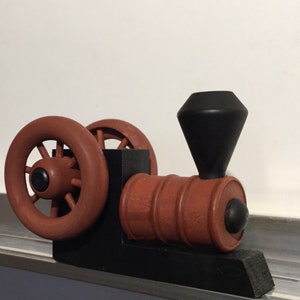 Hit and Miss Steam Engine Christmas Ornament - Etsy