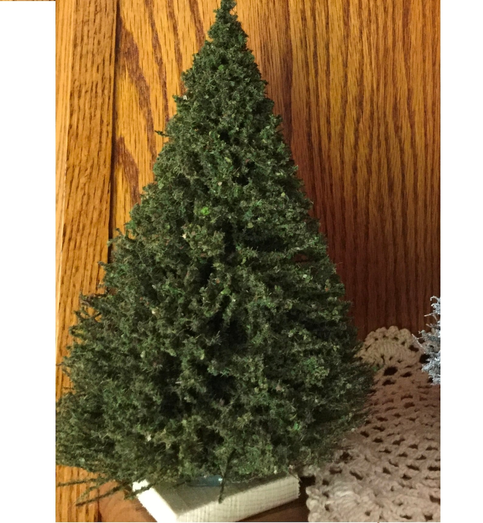 DOLL HOUSE TREE Christmas Pine Tree Choose 7 or 9 Inch Extra Full ...