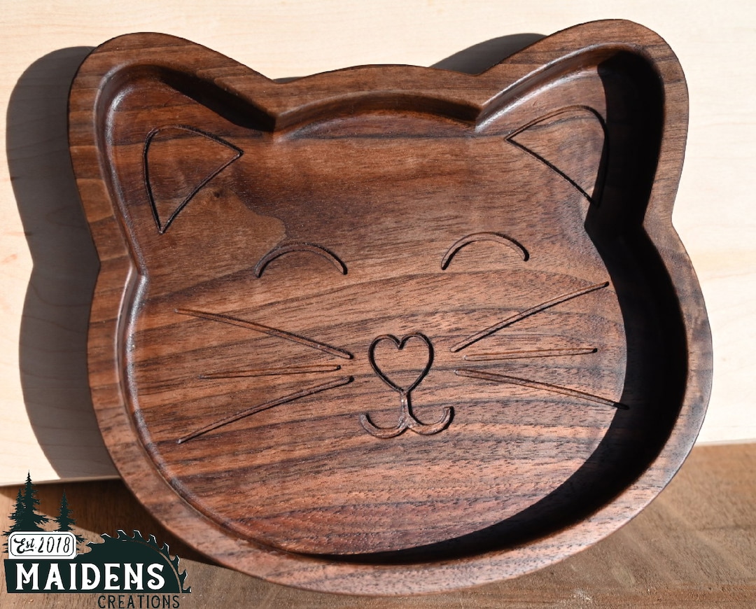 Cat Tray, Cat Catchall Tray, Animal Tray,animal Lovers Gift,cat,solid ...