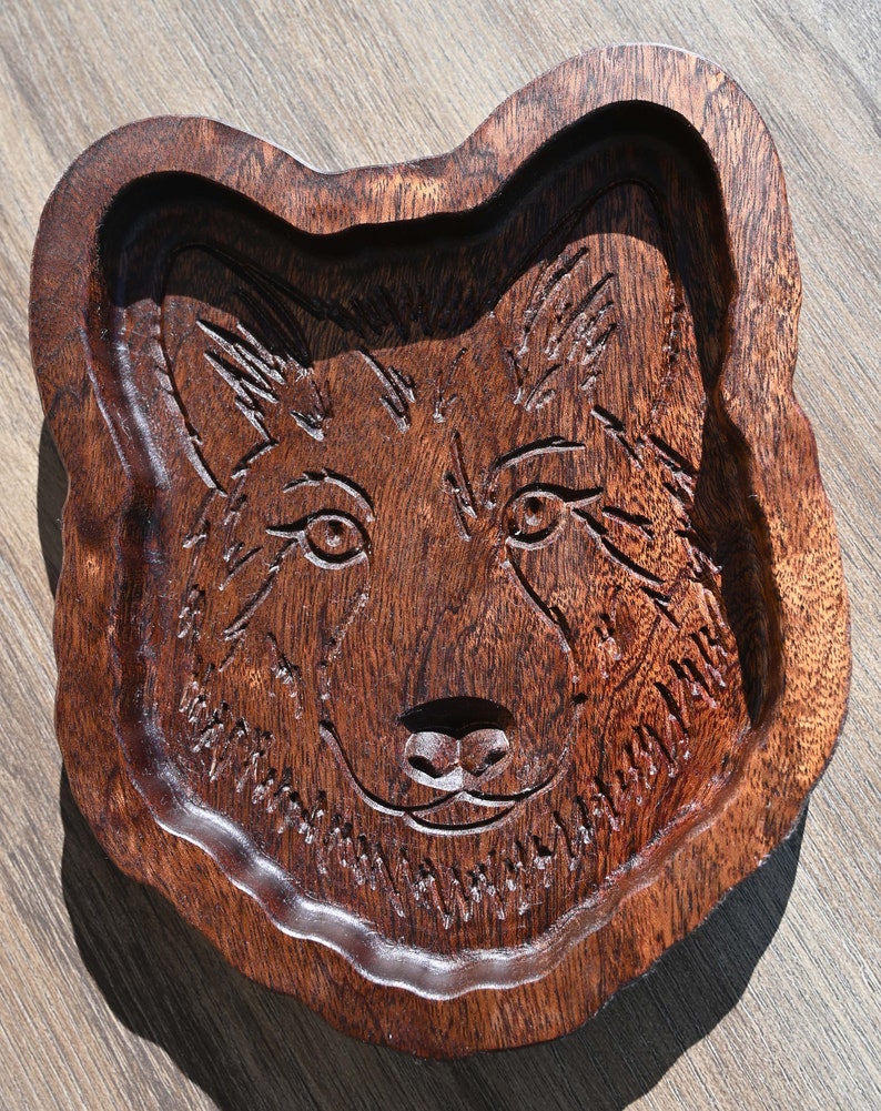 Wolf,dogs,catchall Tray,animal Tray,animal Lovers Gift,cat,solid ...