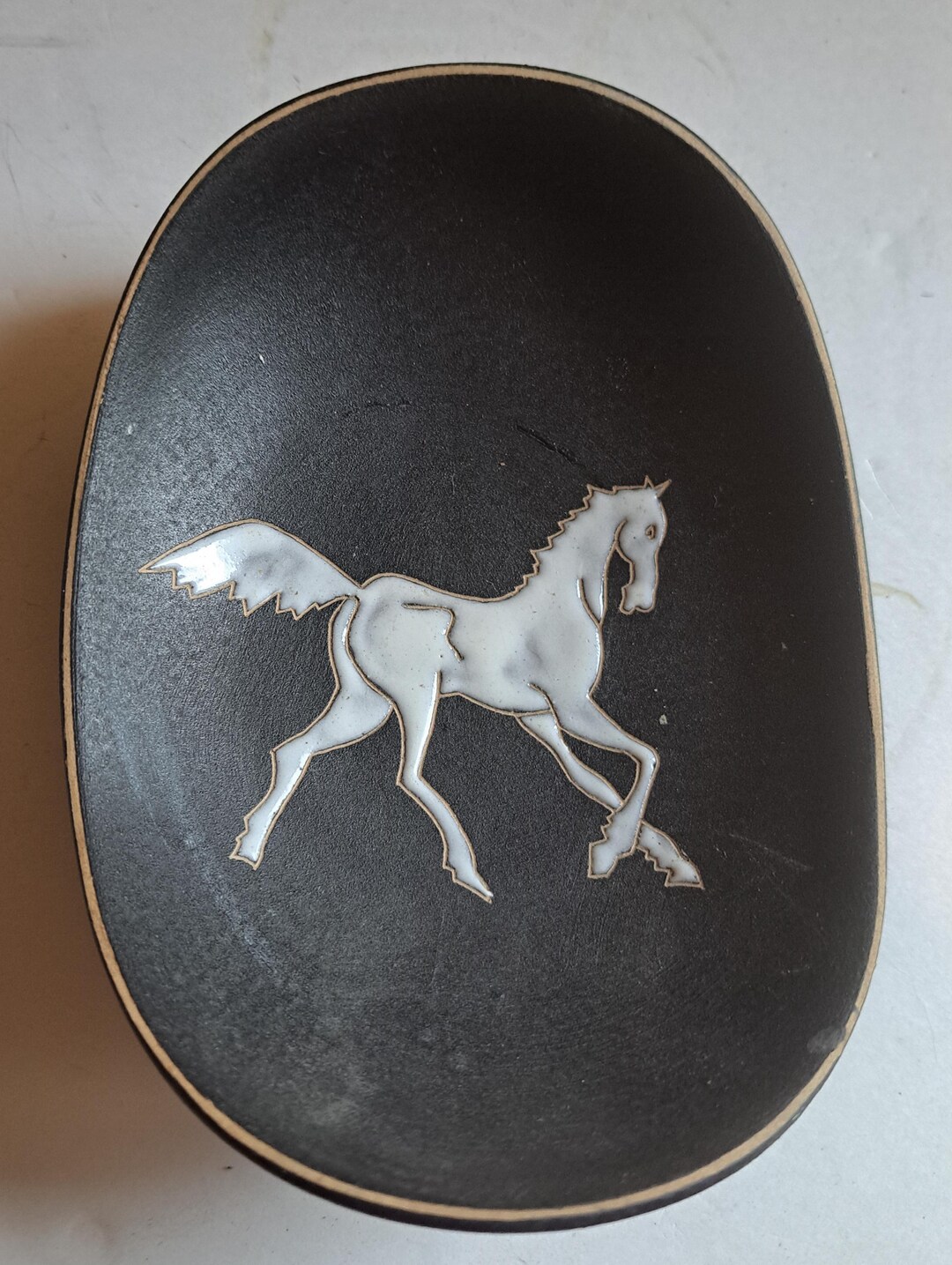 Vintage Ruscha Keramik West Germany Horse Dish 6" High - Etsy