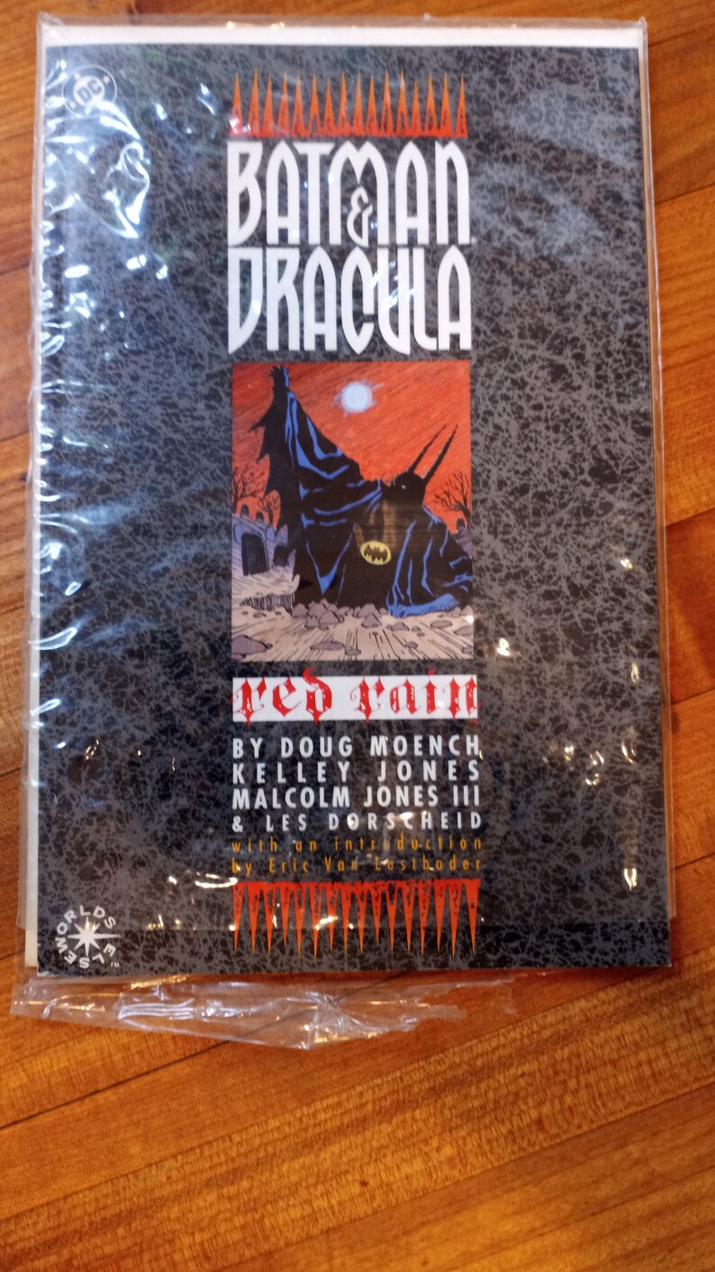 Batman&dracula Red Rain, Rare, Never Opened - Etsy