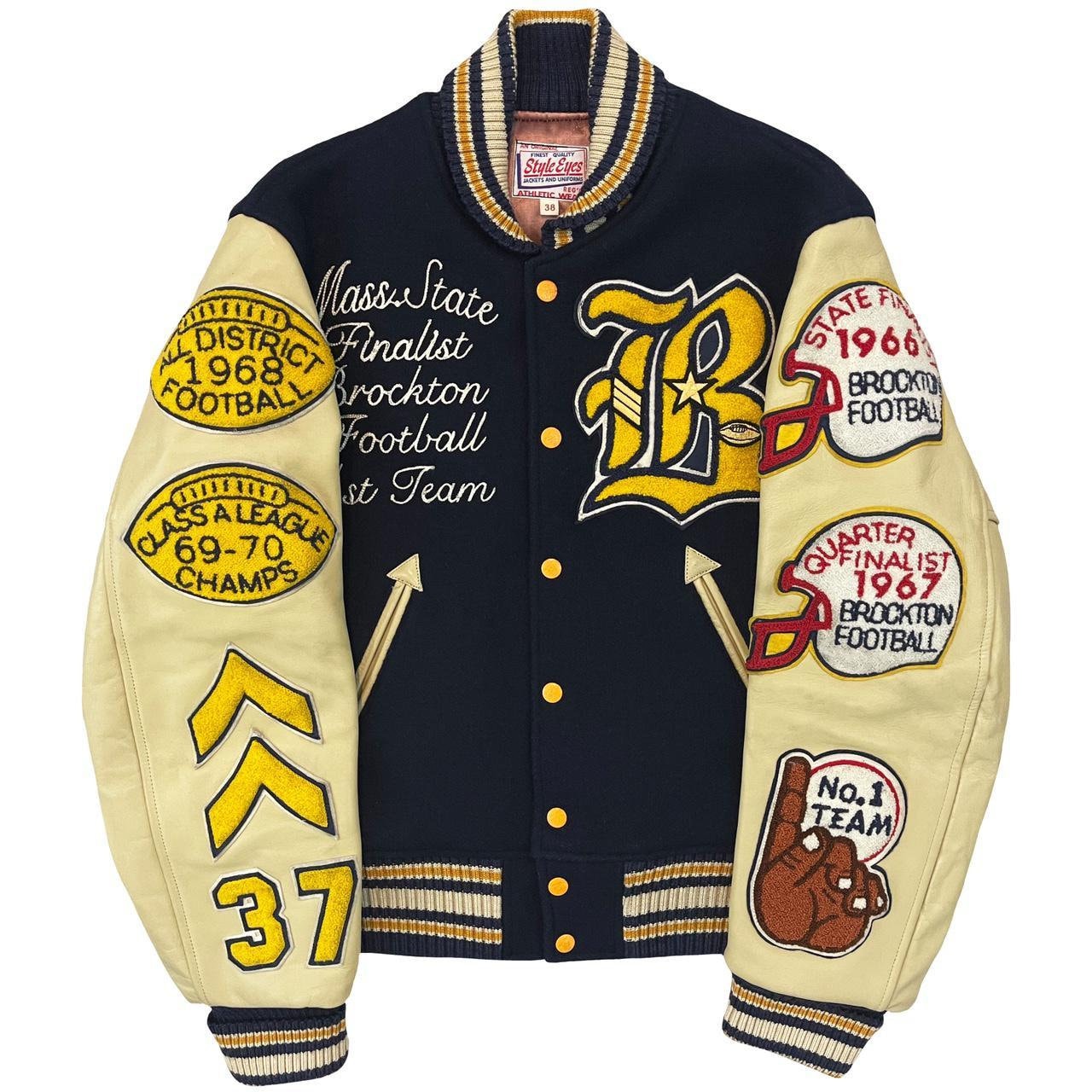 VTG Whitesville Style Eyes Varsity Jacket - Size M - Etsy VTG Whitesville Style Eyes Varsity Jacket - Size M - Etsy