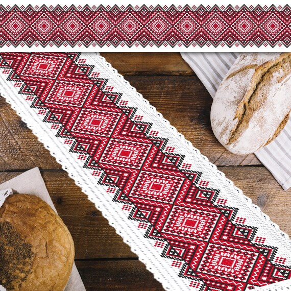 Cross Stitch Pattern for Smartphone Long Table Runner - Etsy