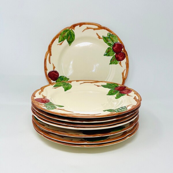 Franciscan Apple Dinnerware - Etsy