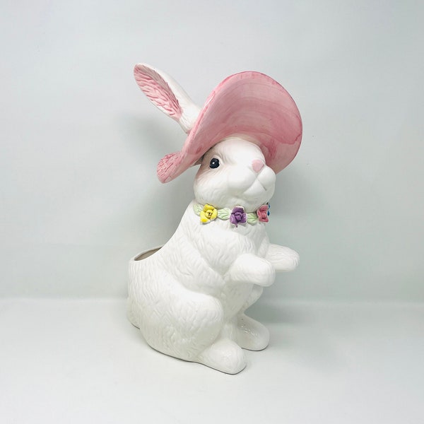 Large Rabbit Planter - Etsy