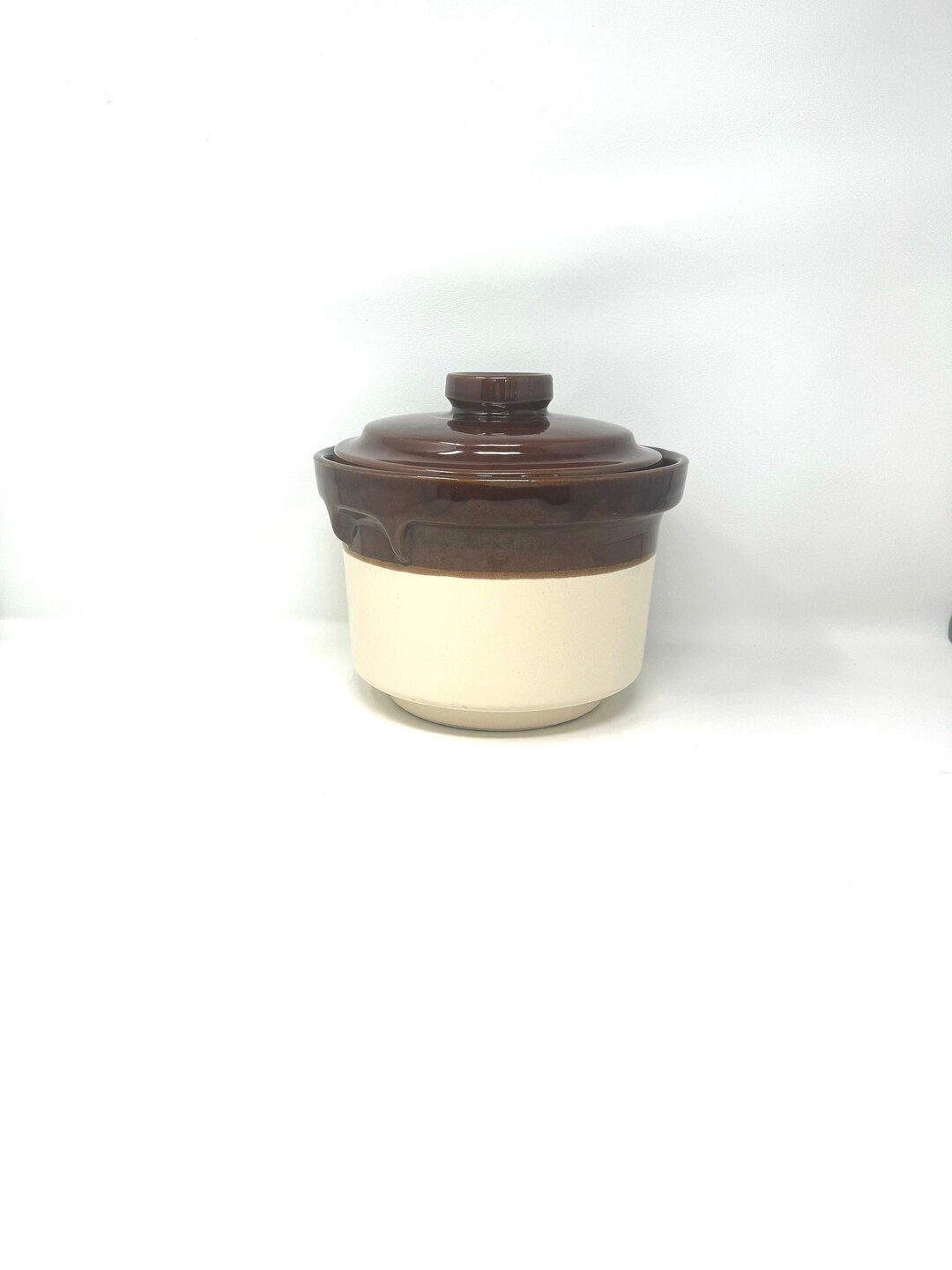 Vintage Mccoy 1266 3.5 Quart Oven Proof Bean Pot With Lid - Etsy