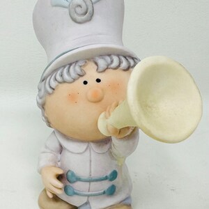 Vintage Porcelain Bumpkins Figurine, Boy With Bugle - Etsy UK