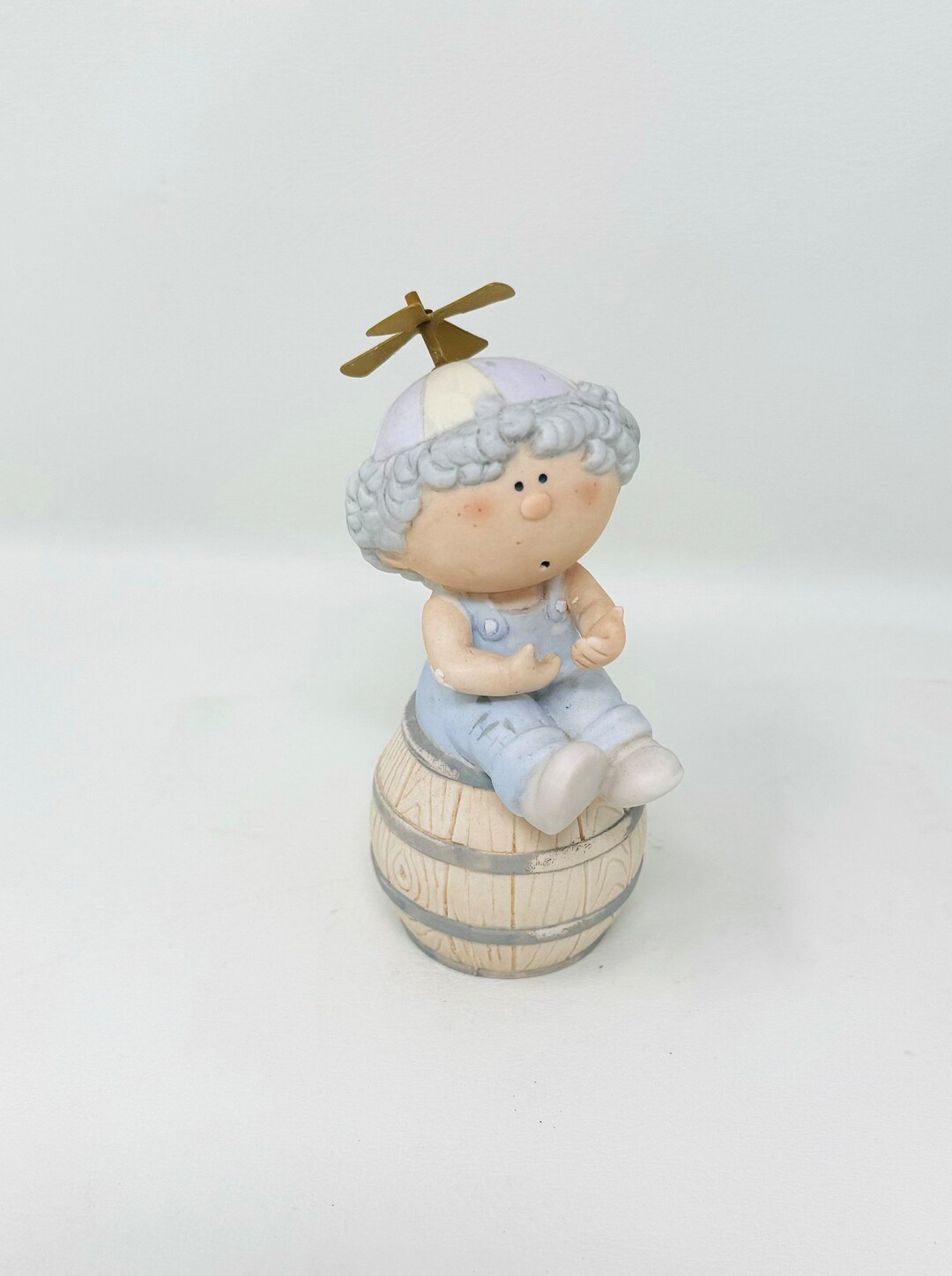Vintage Bumpkins Figurine, Child With Propeller Hat - Etsy
