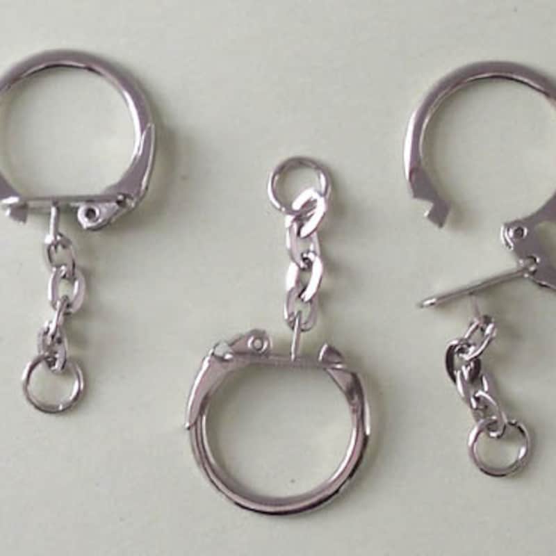 Plain Keyrings - Etsy UK