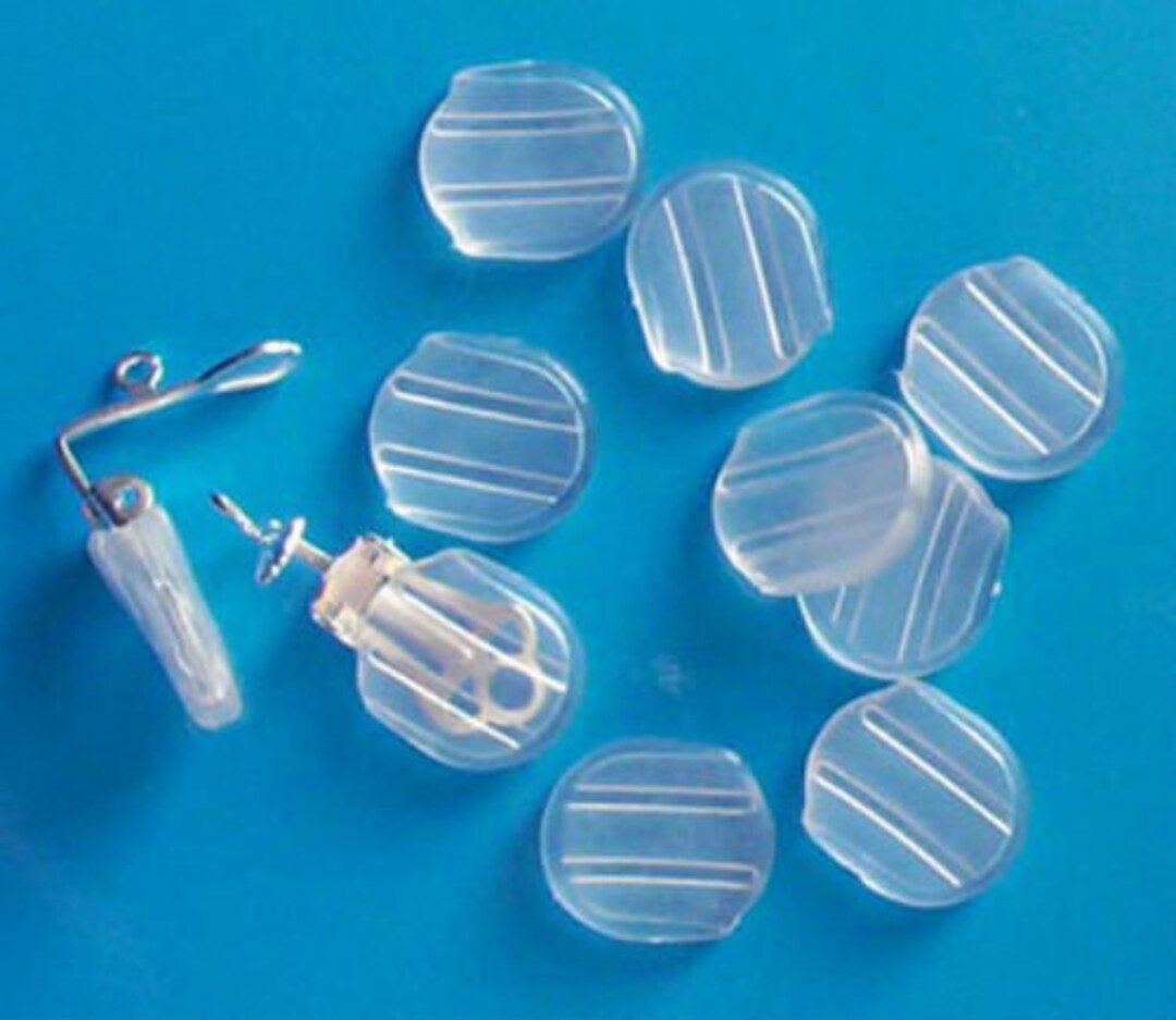 Large Plastic Comfort Sleeves for Clip on Earrings pack of 20 or 100 ...