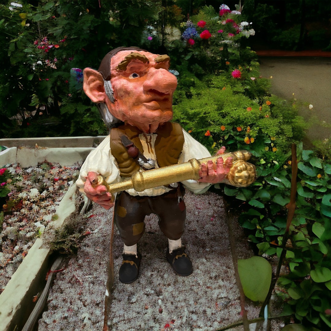 Labyrinth Hoggle 3d Printed and Painted Model - Etsy