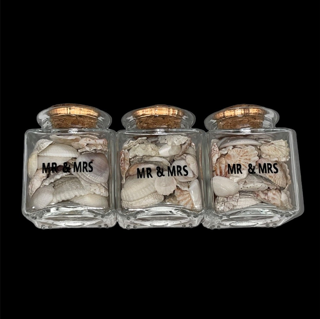 Beach Party Favors Shell Jars - Etsy