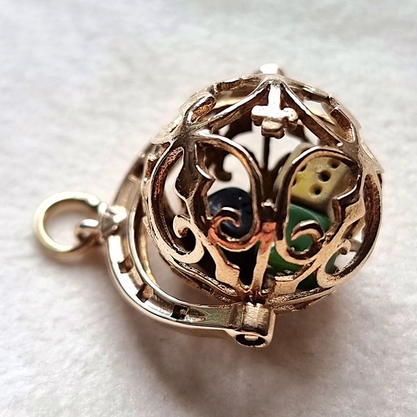 Dice Cage Necklace - Etsy