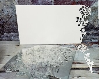 Paper Roses Die Cut - Etsy
