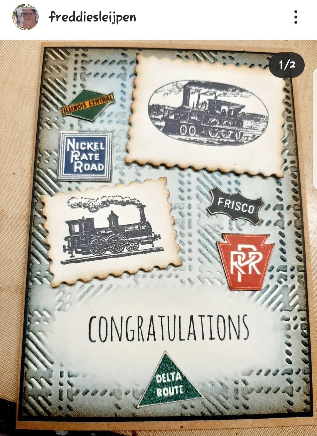 129-a Train and Old Logo Stamp Rubber Stamp Cling Mount Rubber Stamp ...