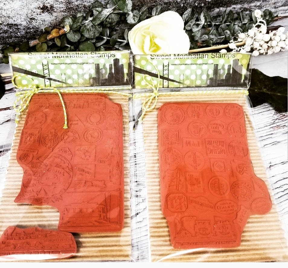 129-a Train and Old Logo Stamp Rubber Stamp Cling Mount Rubber Stamp ...