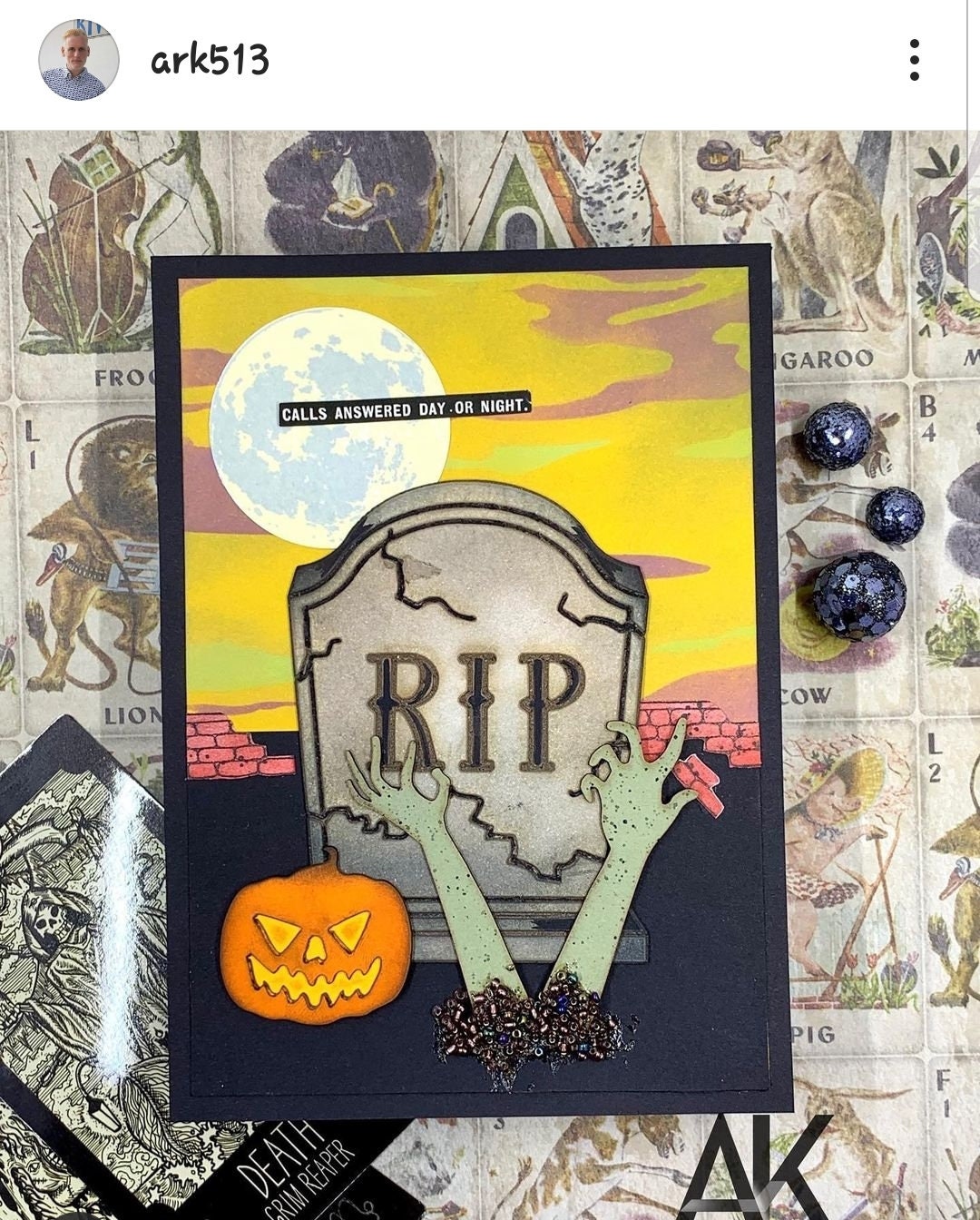 LC-144 Scary Hands Laser Cut-outs, Cut Out of Mat-board, Halloween ...