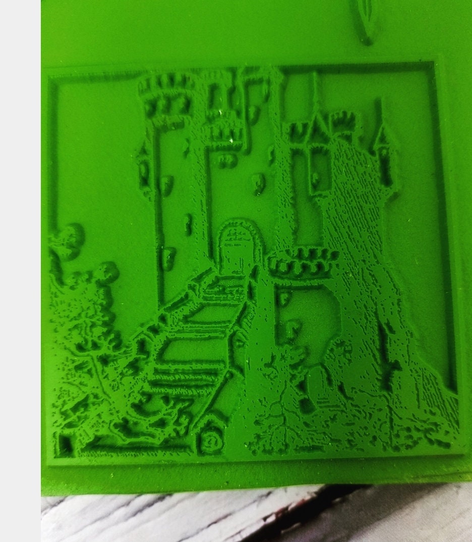 138-a Beautiful Camelot Stamp Set Knight Stamp Castle Stamp - Etsy