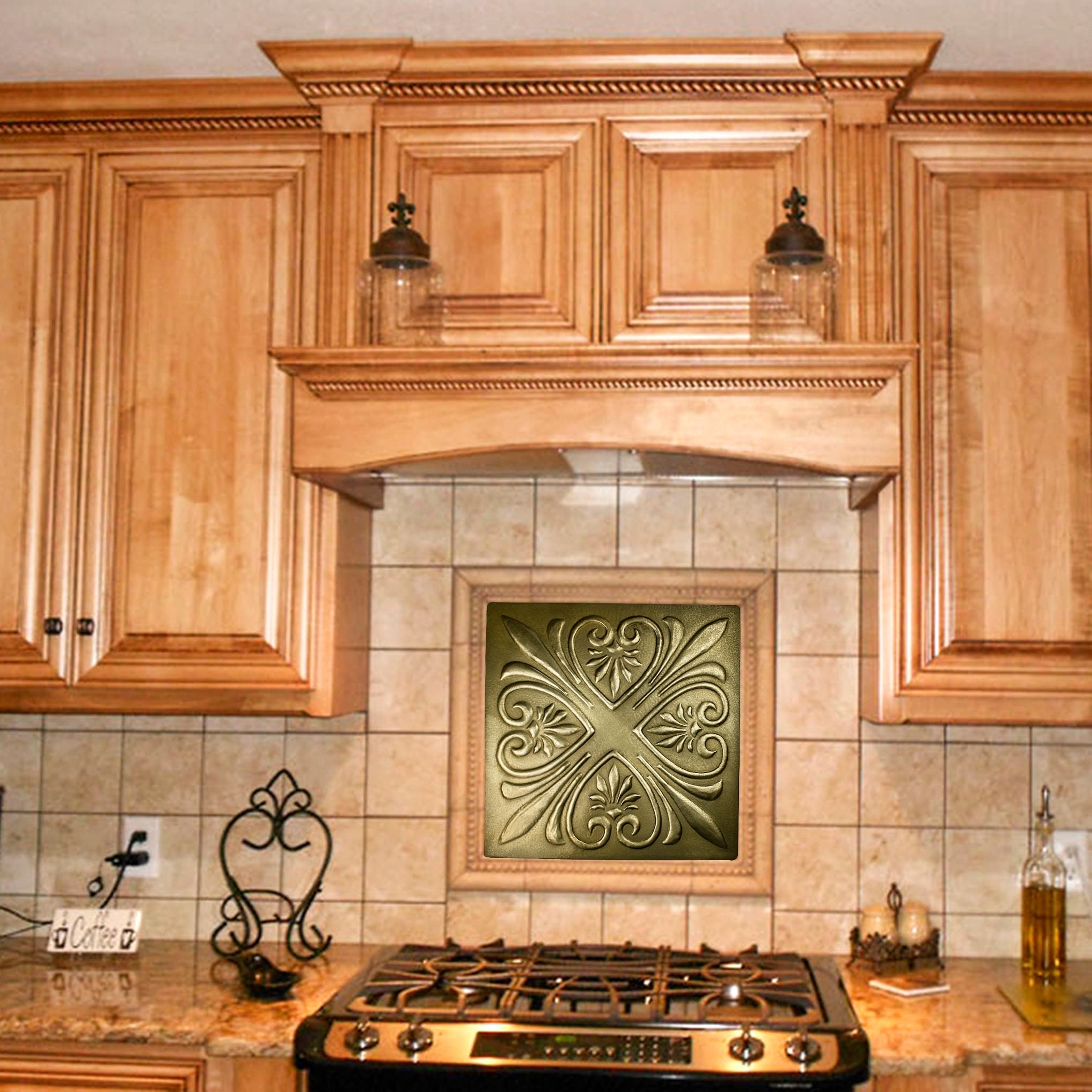 Metal Art Above Stove - Etsy