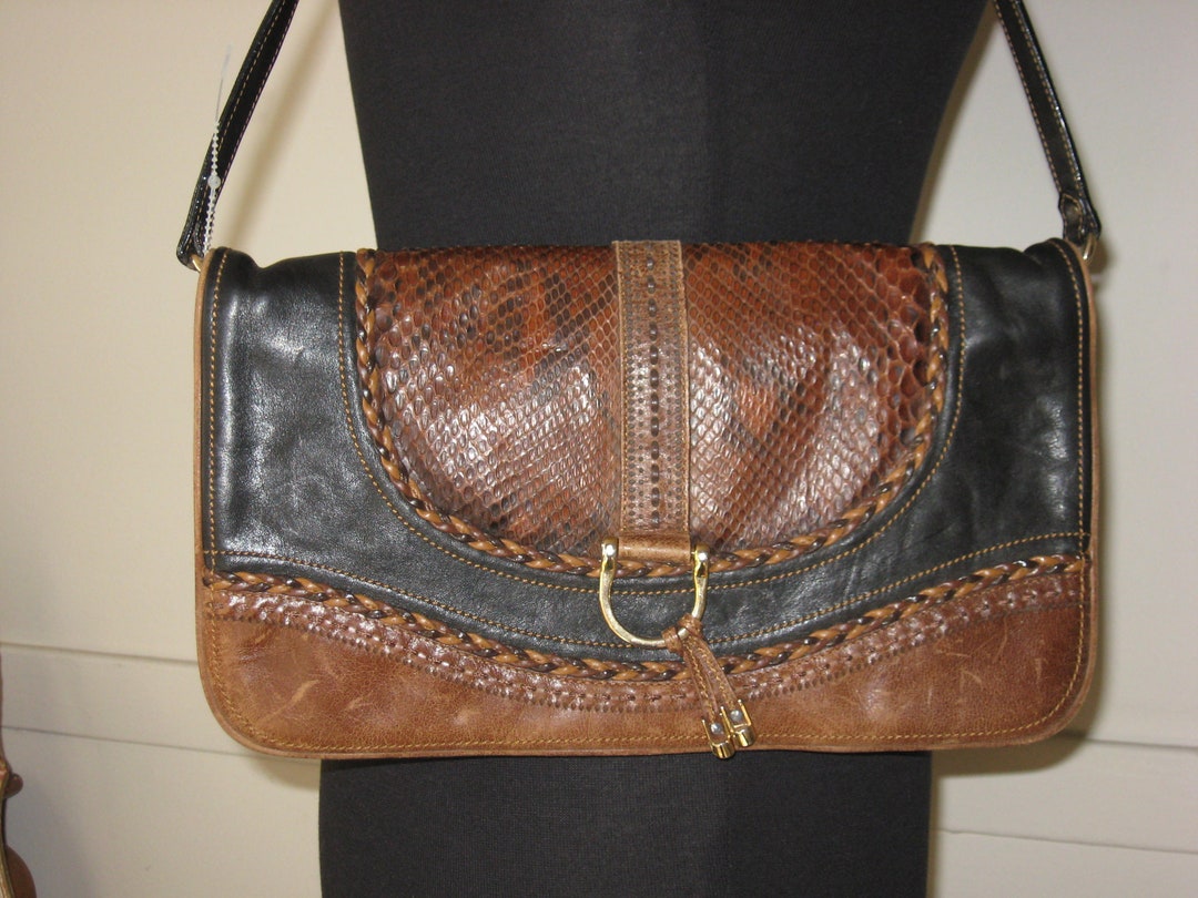 Original Cuadra Bag,genuine Skin & Leather Brown Bag, Black Leather ...