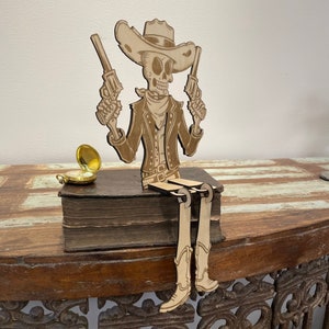 Most Wanted in the Wild West: Cowboy Laser Cut File. Xtool D1 Pro Laser ...