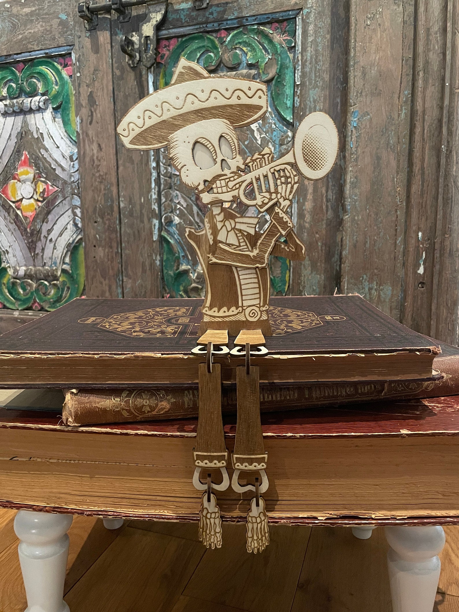 Skeleton Laser Cut File Halloween Mariachi Band Laser Ready - Etsy