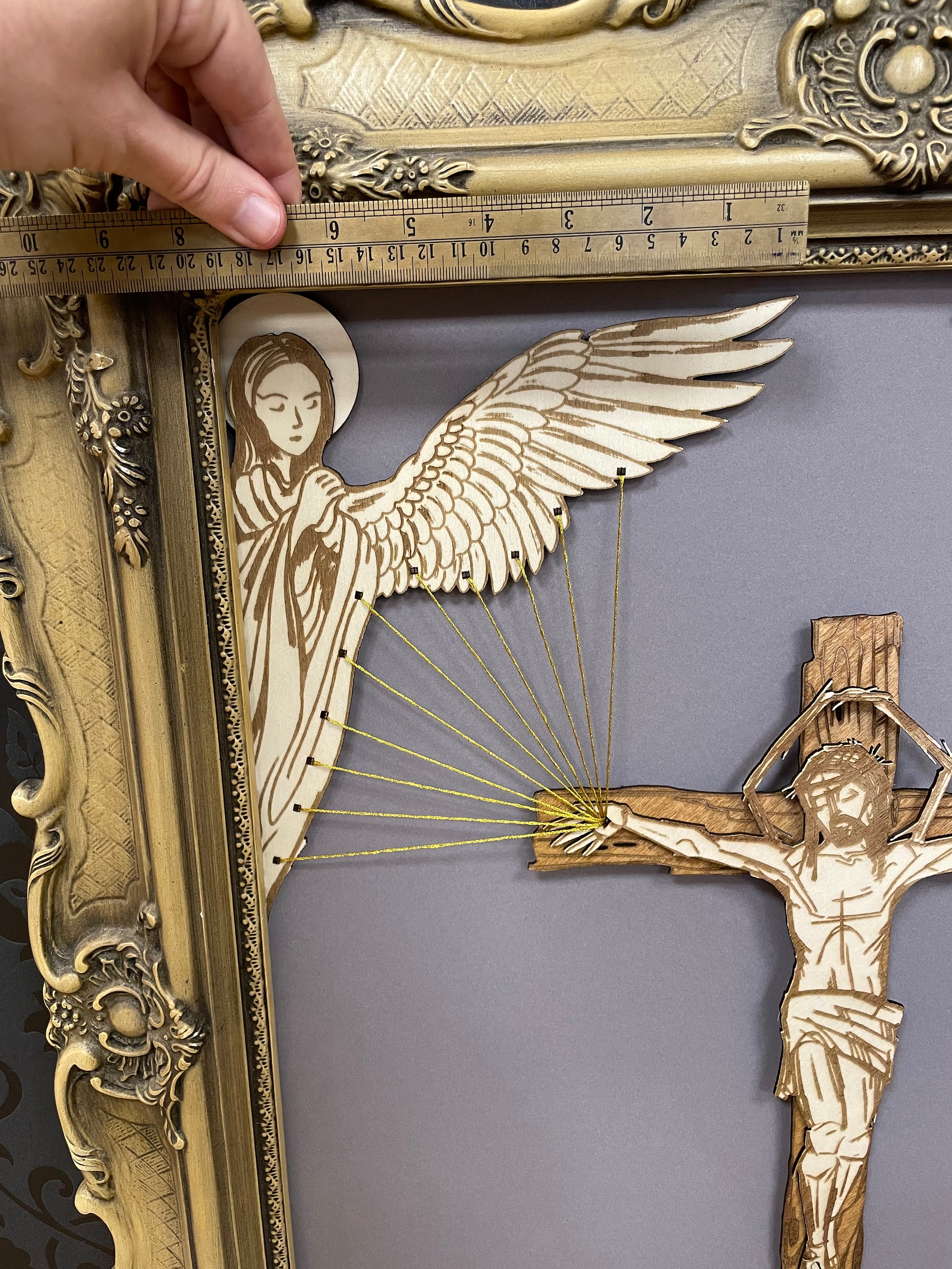 Jesus Laser Cut File Jesus on the Cross Glowforge - Etsy Canada