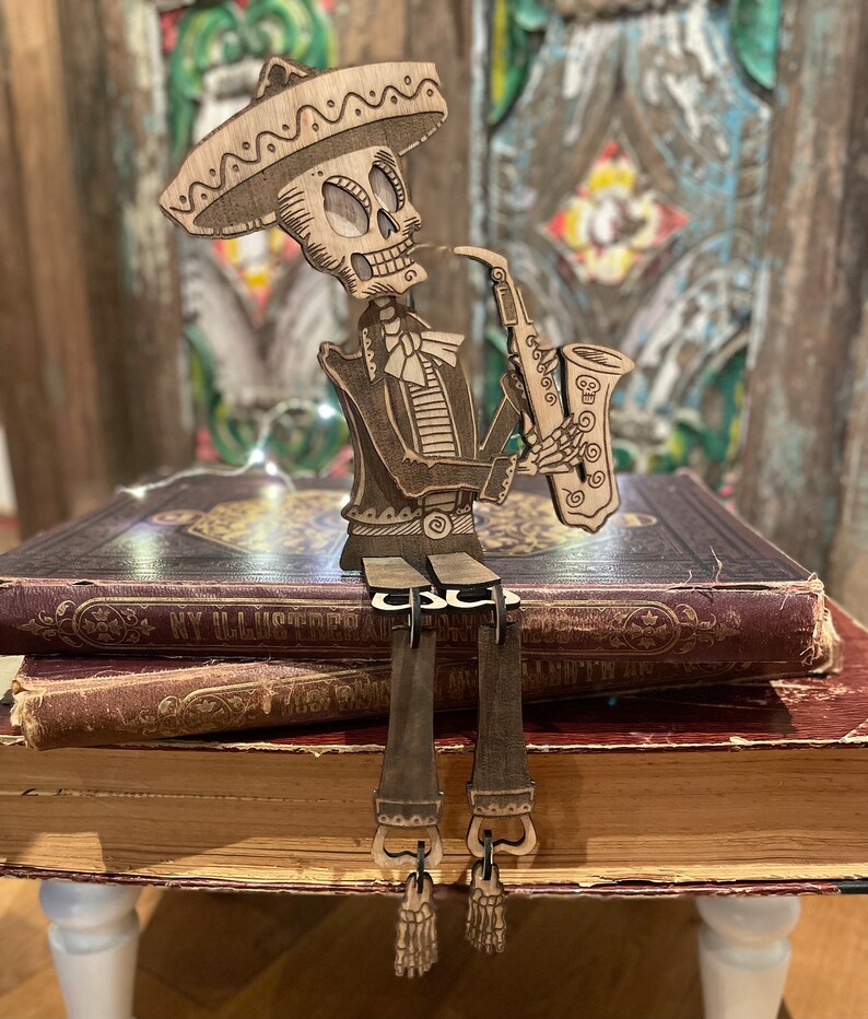 Skeleton Mariachi Band Laser Cut File Halloween Laser Ready - Etsy ...