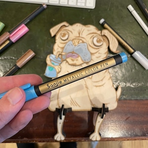 Adorable Chilling Pug Dog Laser Cut File - DIY Project for Dog Lovers ...